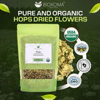 dried hops flowers for relaxation