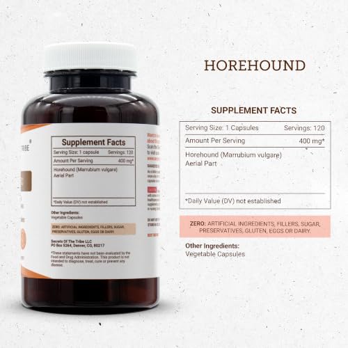 Dried horehound herb for vitality