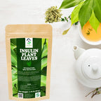 Dried insulin plant leaves for wellness