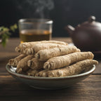 dried jumbo ginseng roots for energy