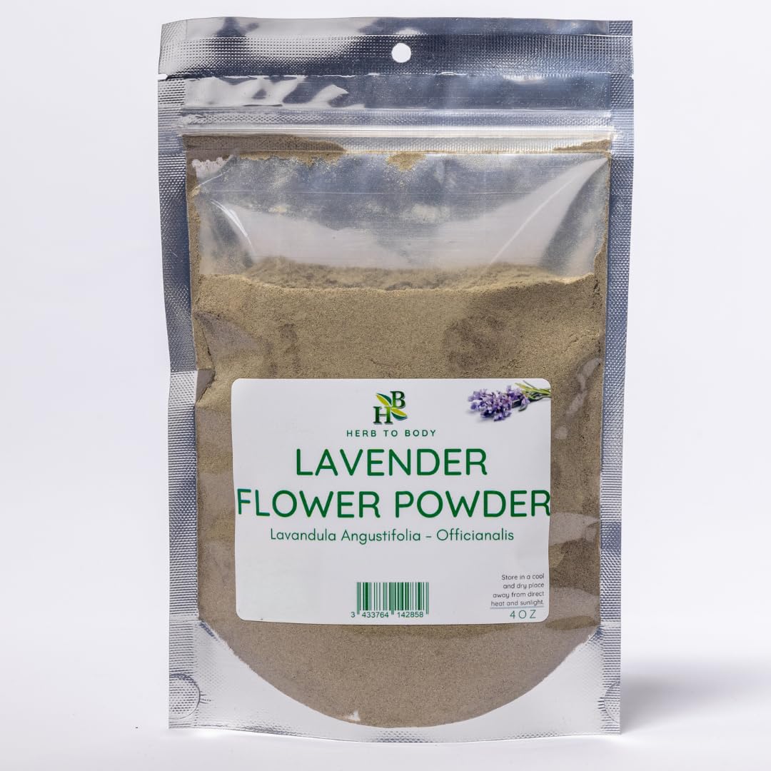 dried lavender flowers powder for baking