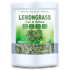 dried lemongrass leaves for herbal tea
