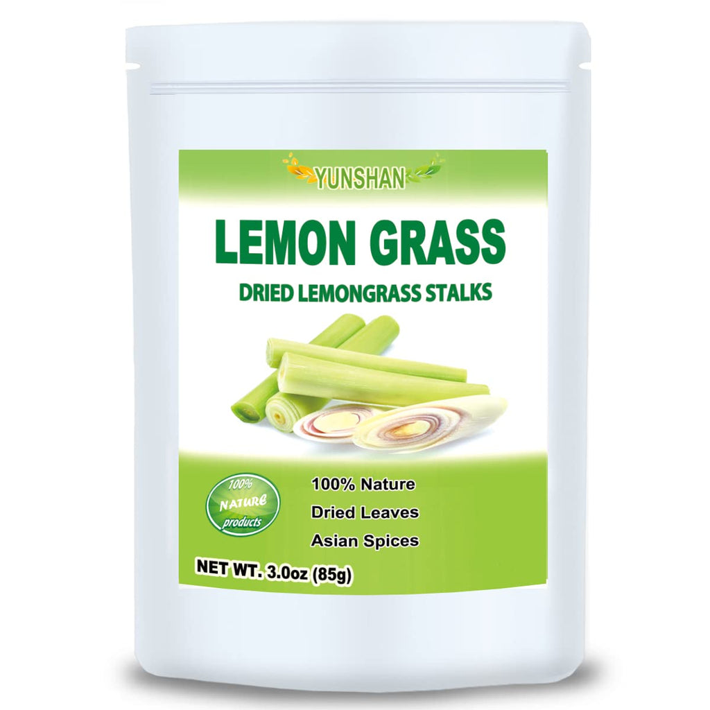 dried lemongrass spice for herbal tea