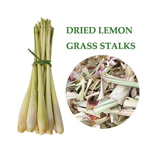 dried lemongrass spice in herbal detox tea