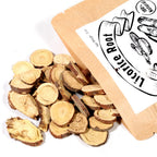 Dried licorice root for herbal remedies