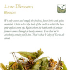 Dried linden blossoms for herbal remedies