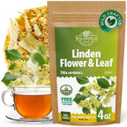 dried linden flower herbal tea