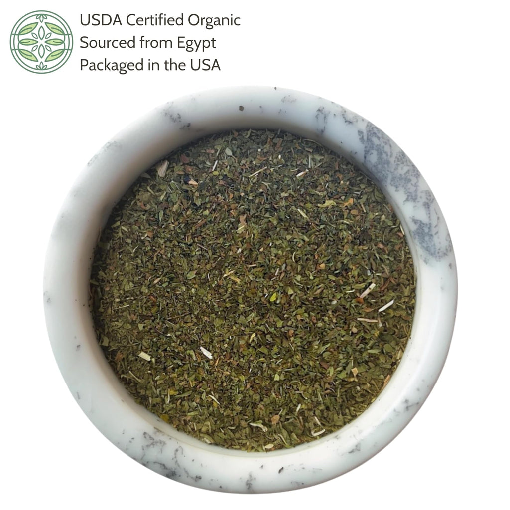 dried loose leaf herbal tea