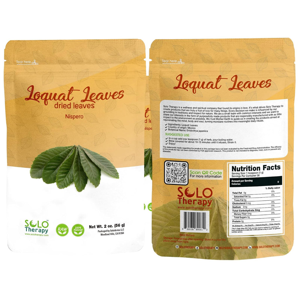 dried loquat leaves herbal tea