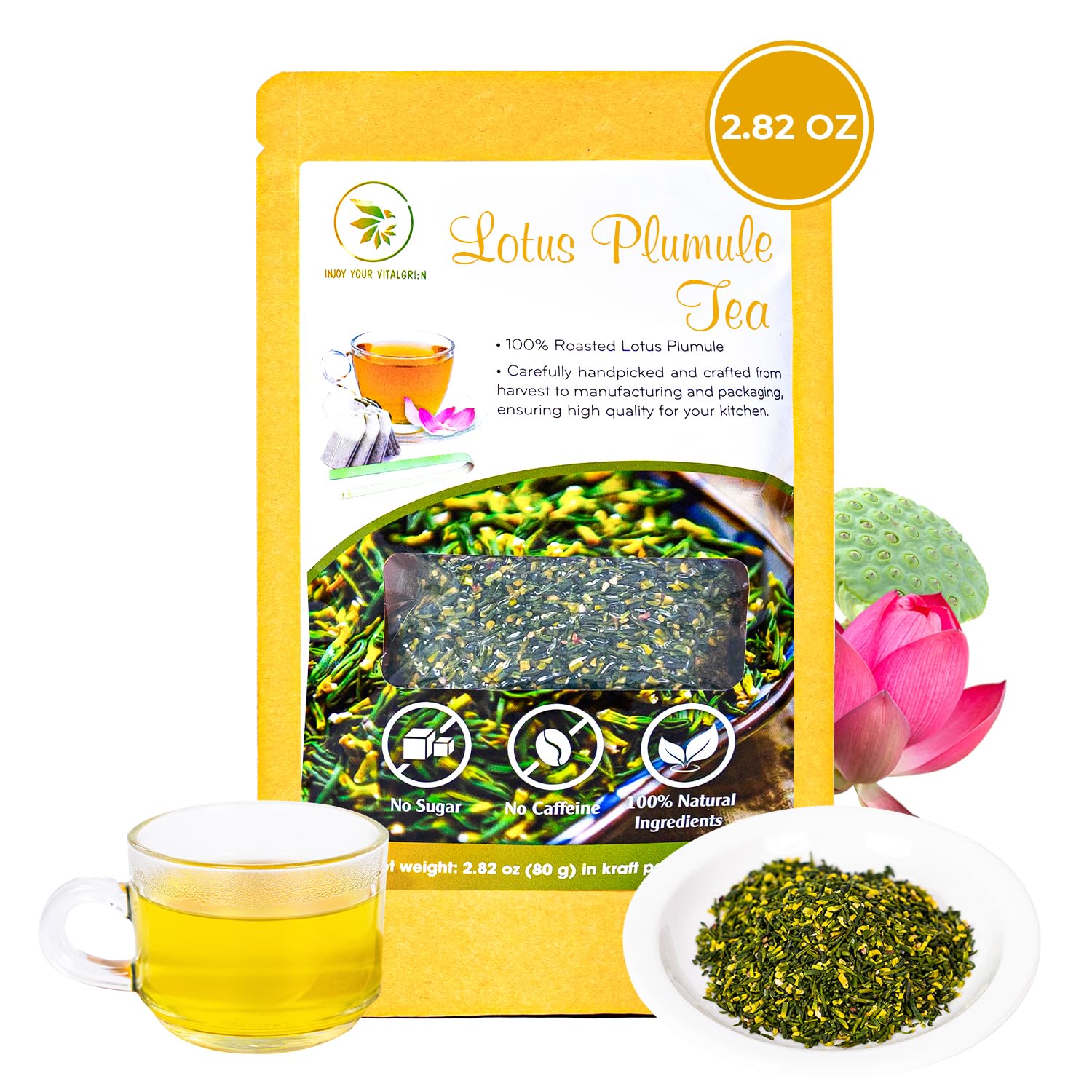 Dried lotus plumule tea benefits