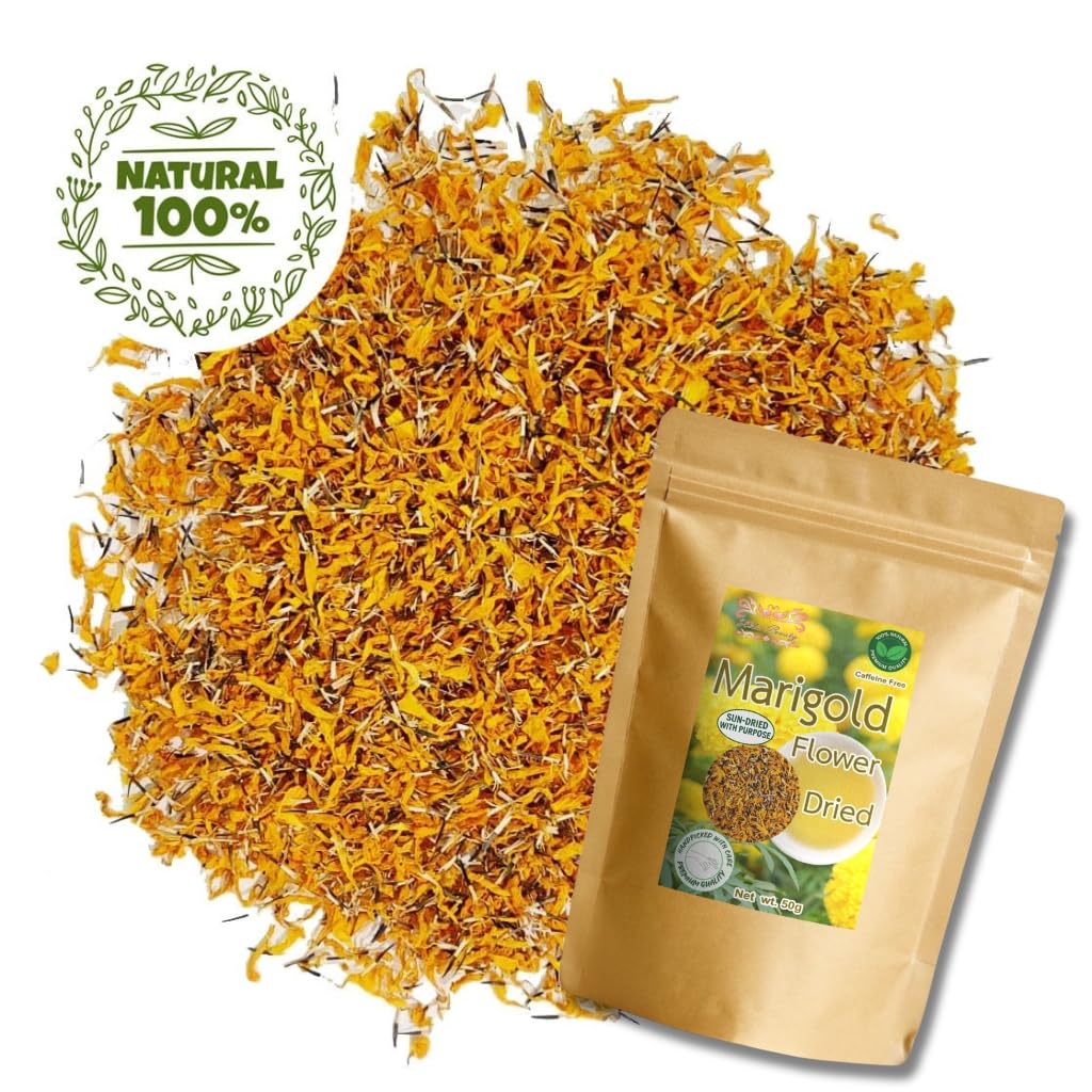 dried marigold flower for herbal infusions