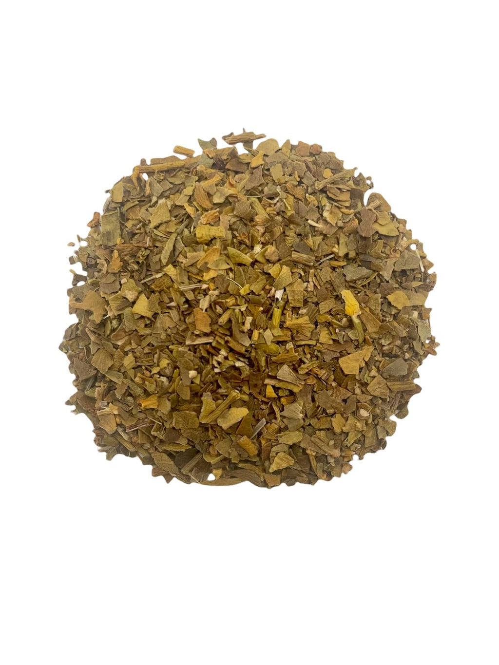 Dried mistletoe herb in resealable bag