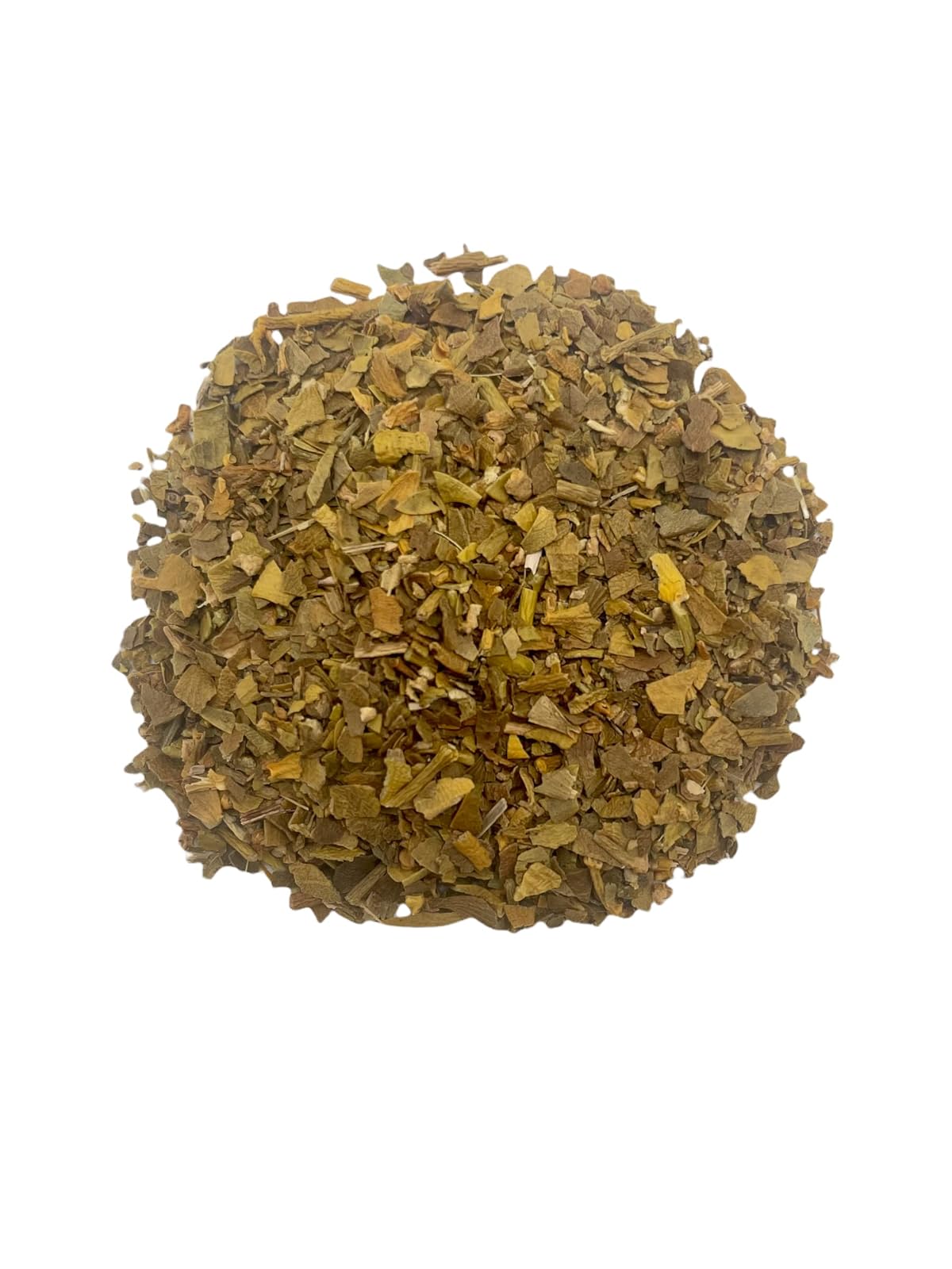 Dried mistletoe herb in resealable bag