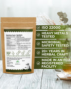 Dried mistletoe herb tea blend