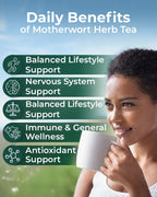 Dried Motherwort herb for stress relief