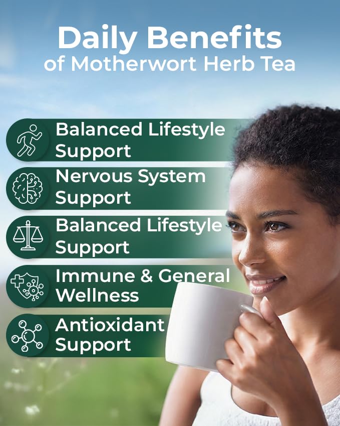 Dried Motherwort herb for stress relief