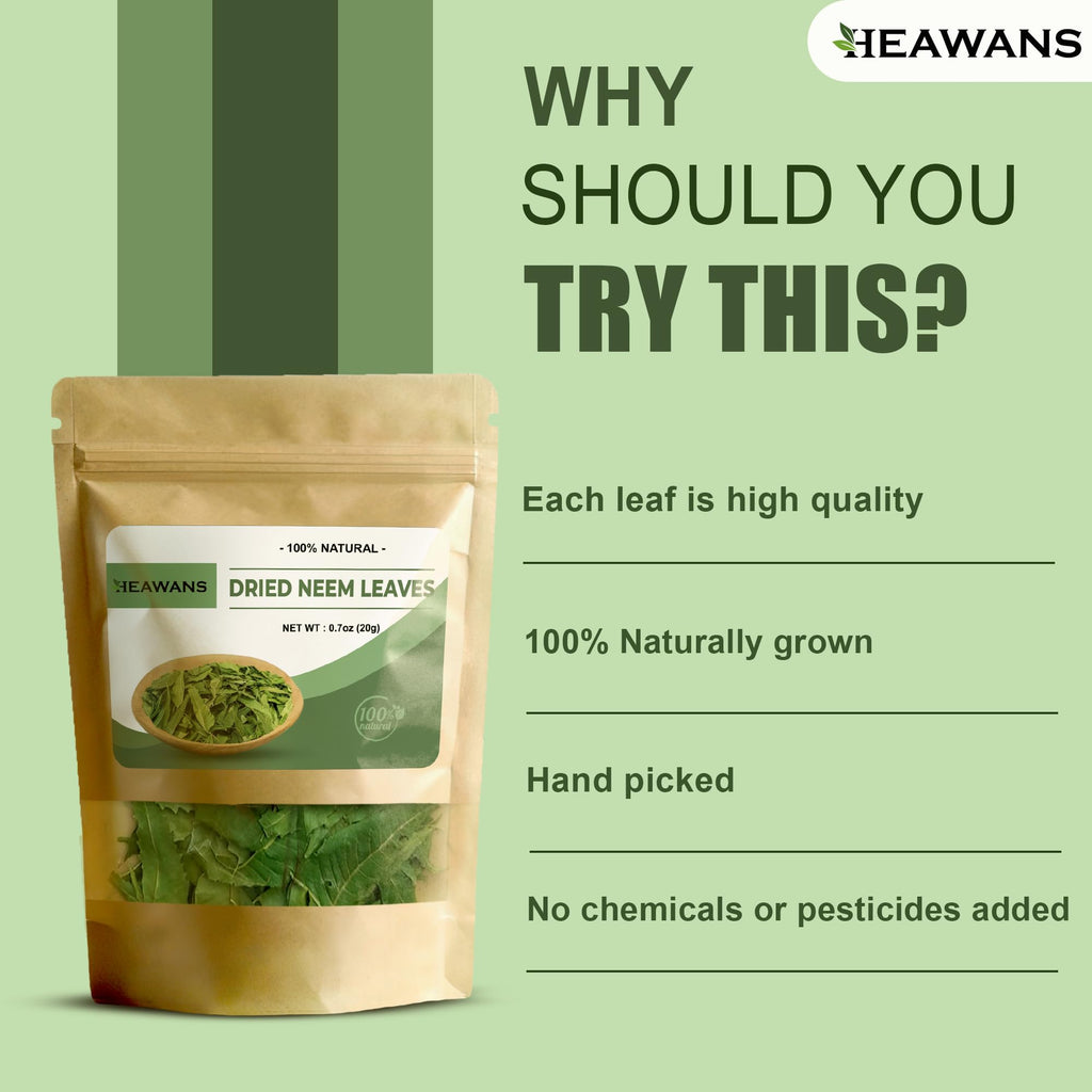dried neem leaves for traditional medicine