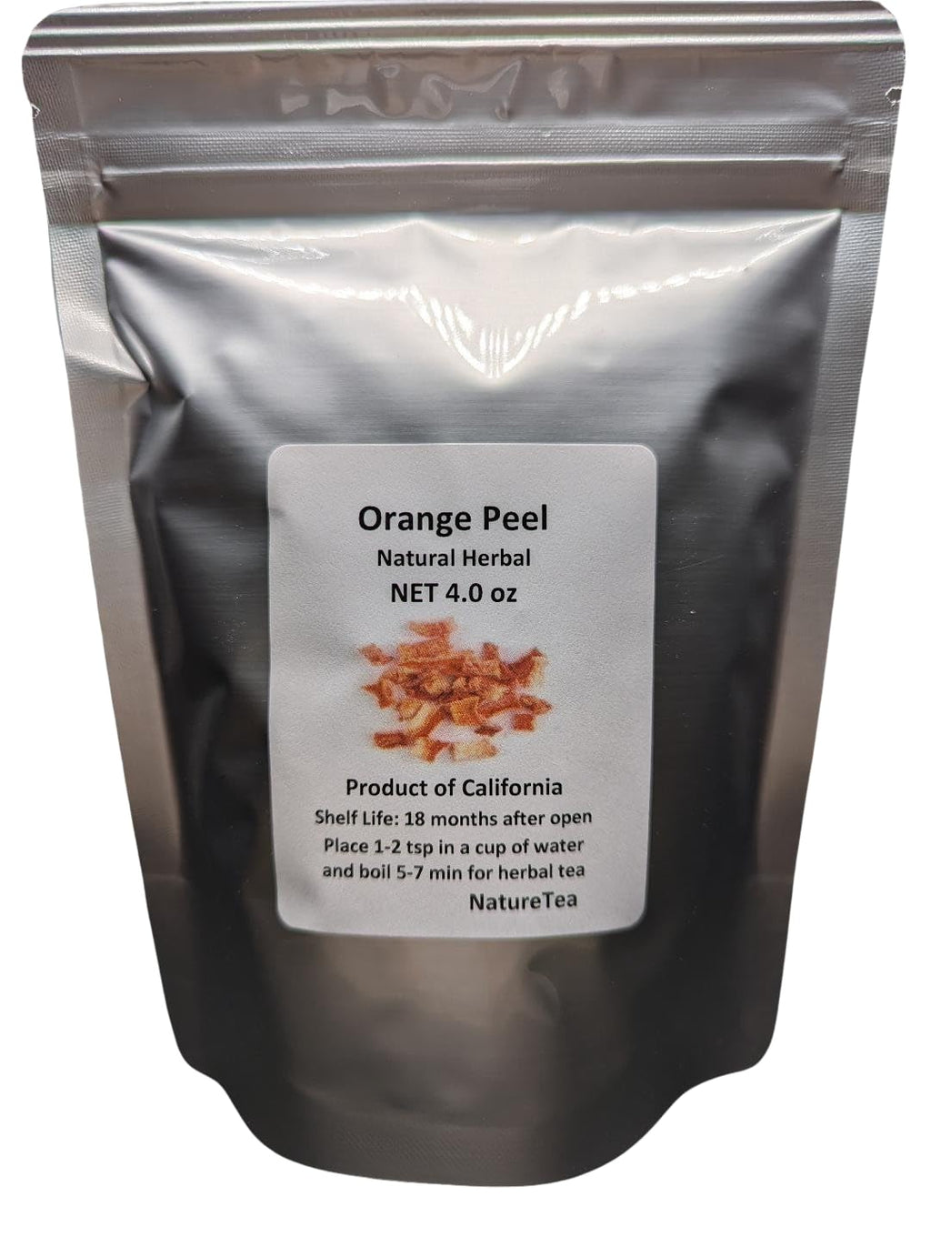 dried orange peel for herbal tea