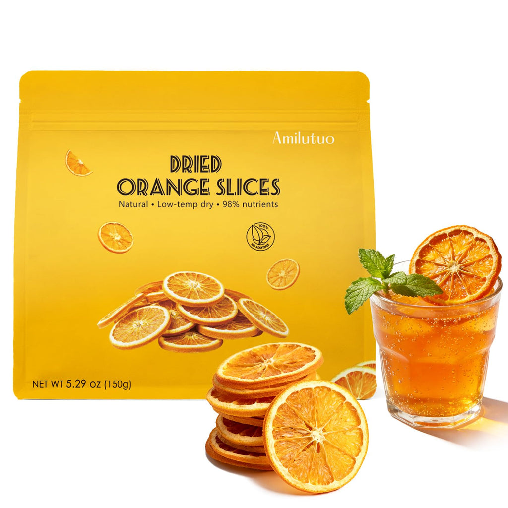dried orange slices for herbal tea