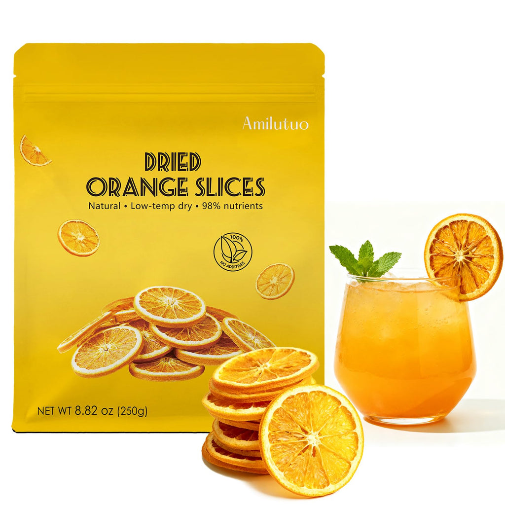 dried orange slices for herbal tea
