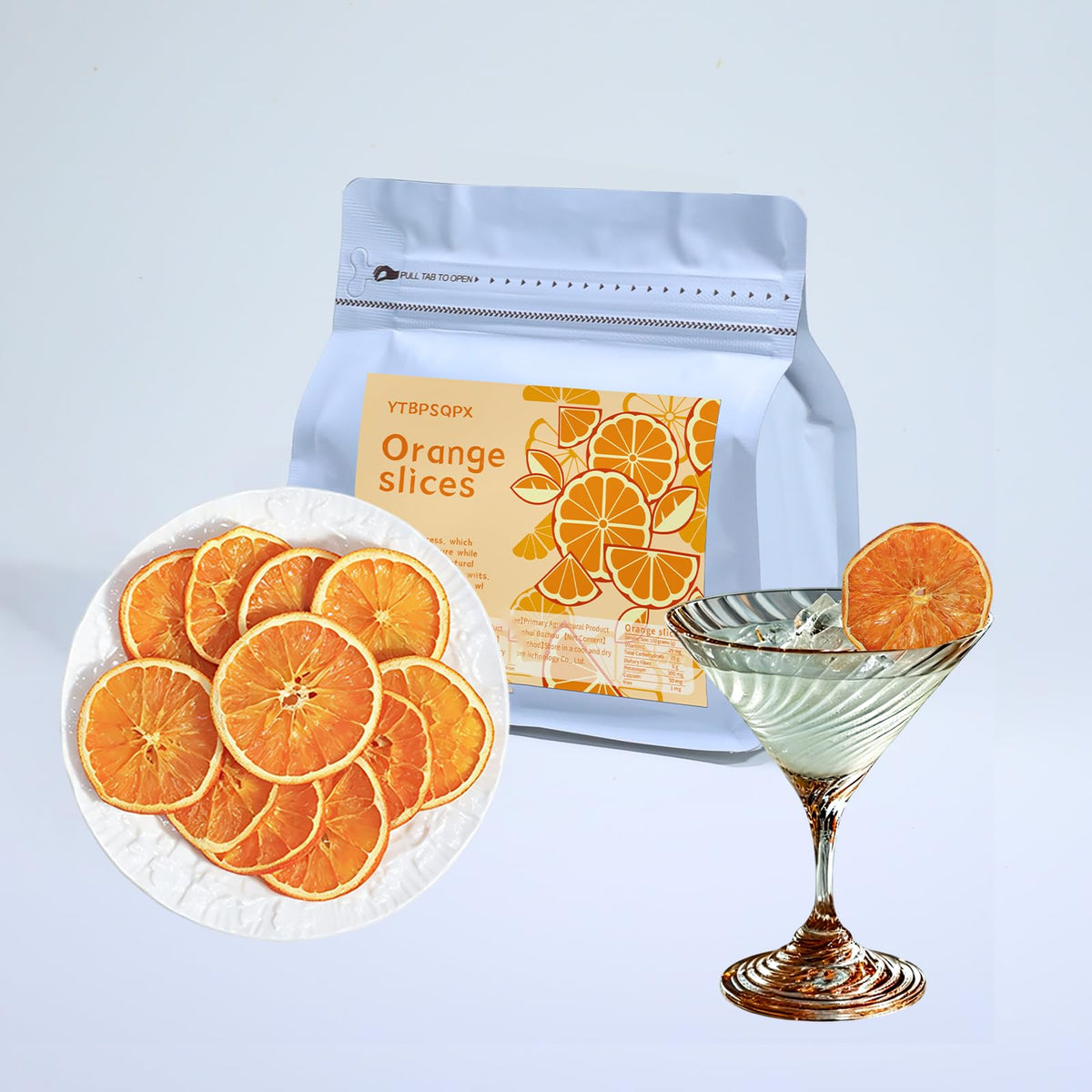 dried orange slices for tea