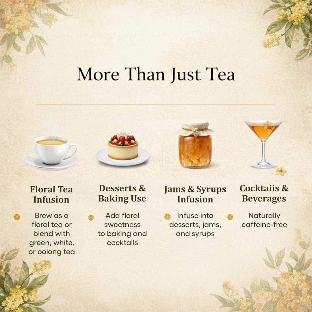 Dried osmanthus flower herbal tea