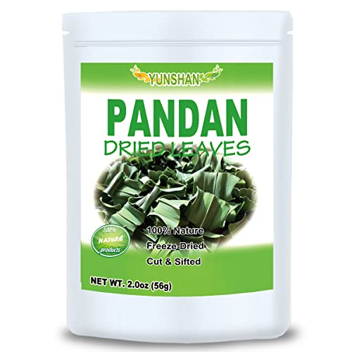 Dried pandan leaves for cooking