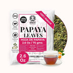 Dried papaya leaves herbal tea