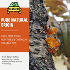 Dried peach gum for skin health