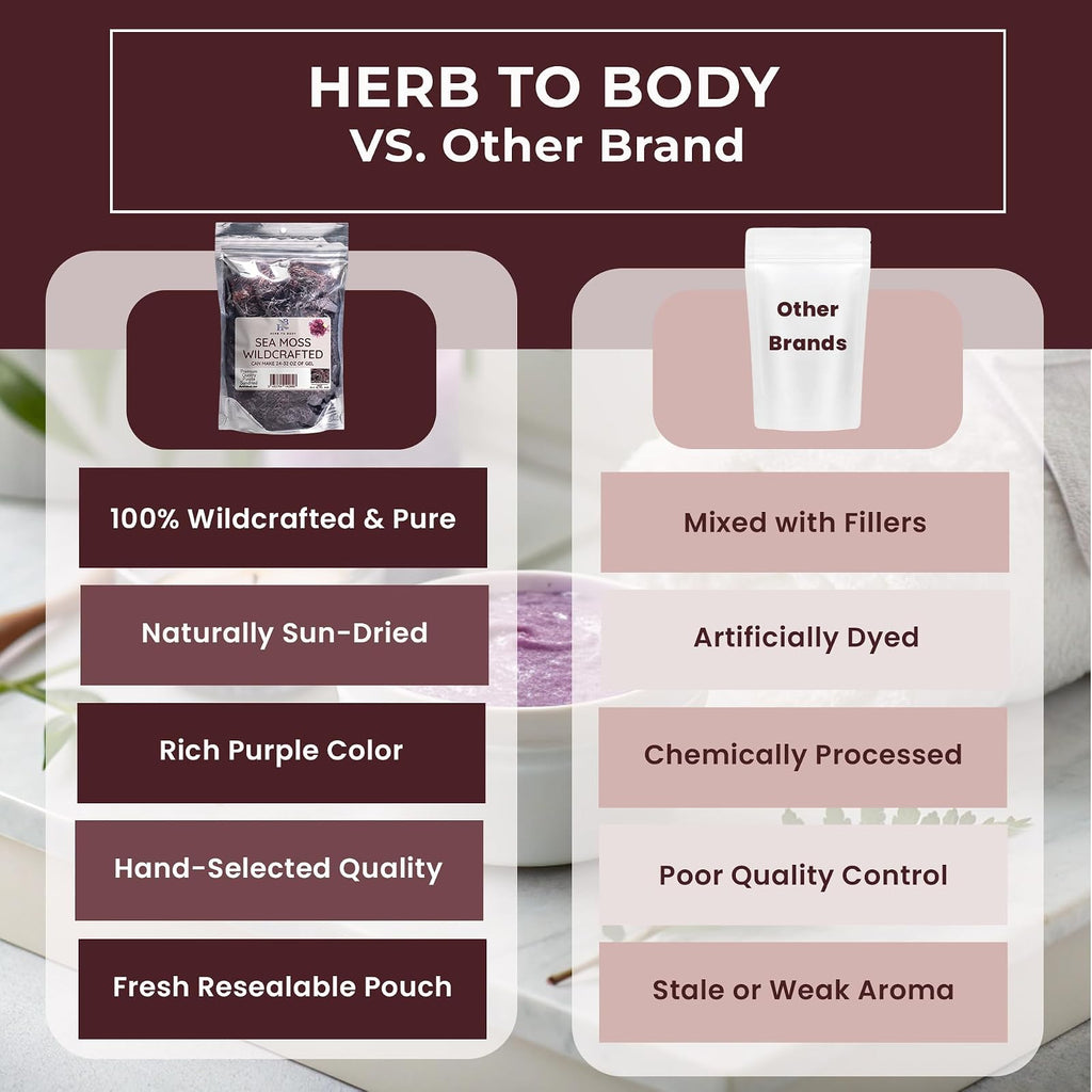 dried purple sea moss for smoothies