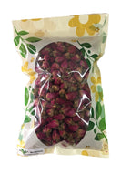 dried red rose buds for herbal tea