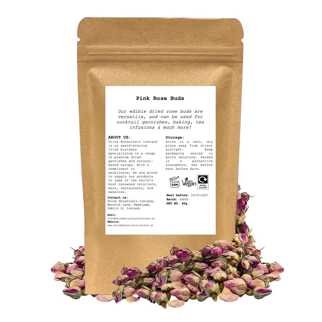 dried rose buds herbal infusion