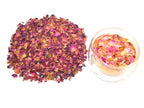 dried rose petals for calming tea