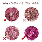 dried rose petals for calming tea