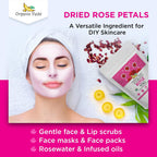 dried rose petals for culinary use