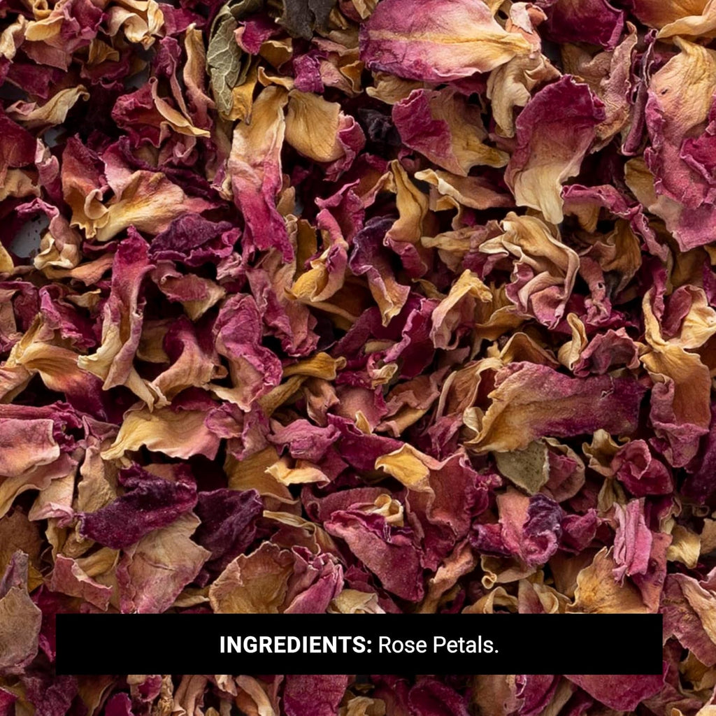 dried rose petals for skincare
