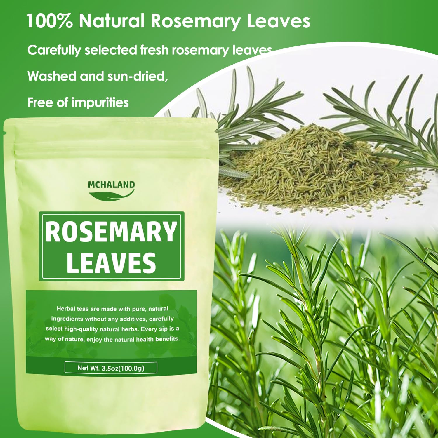 dried rosemary leaf for seasoning