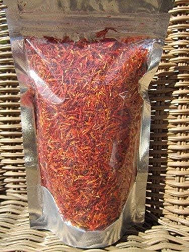 dried safflower petals for tea