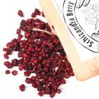 Dried schisandra berries for herbal infusions