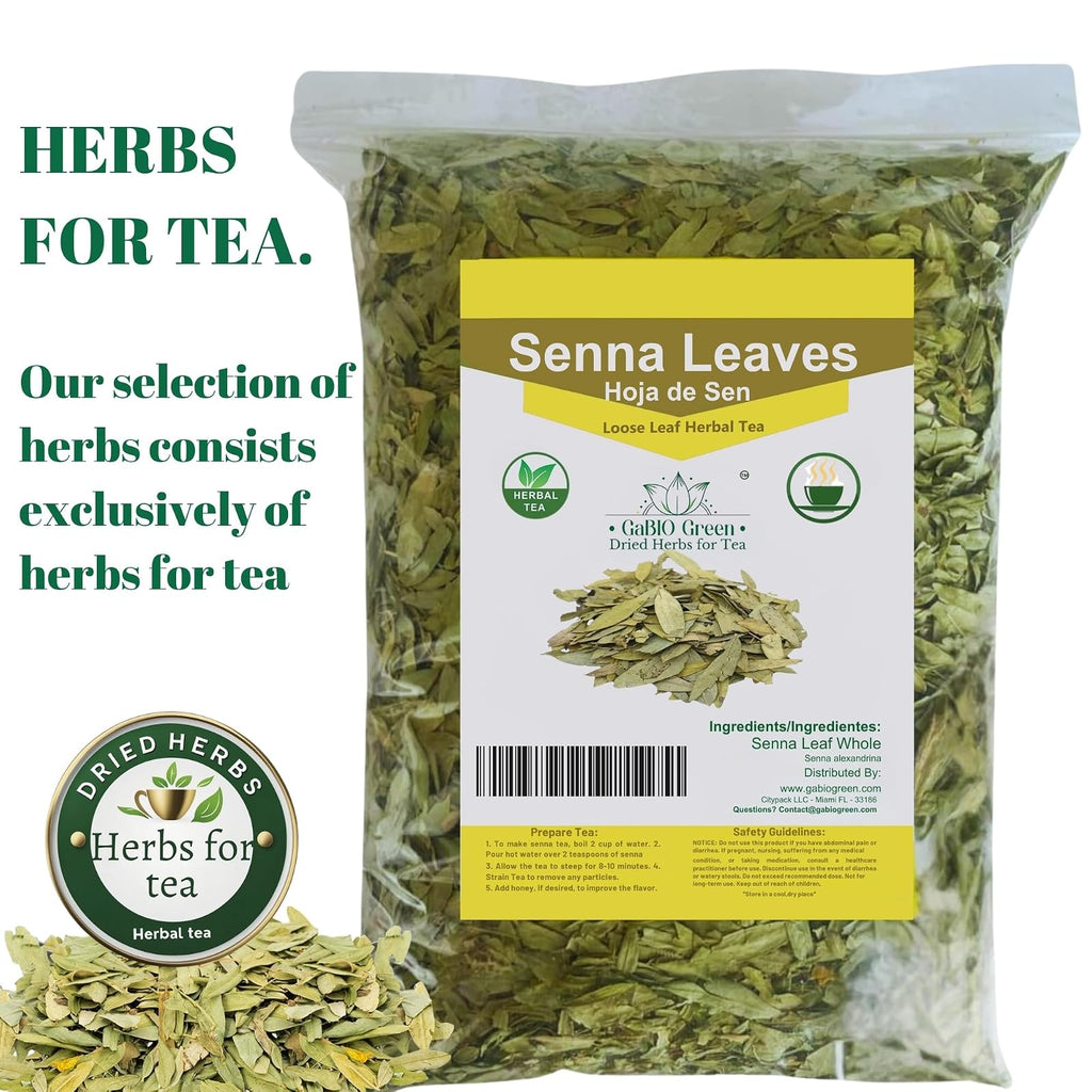 dried senna leaves for detox