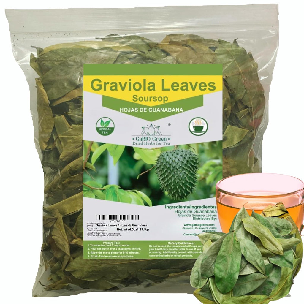 dried soursop graviola leaves for tea