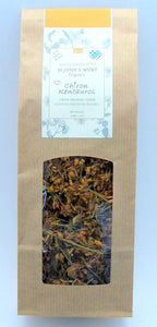 dried St. John's Wort for herbal tea