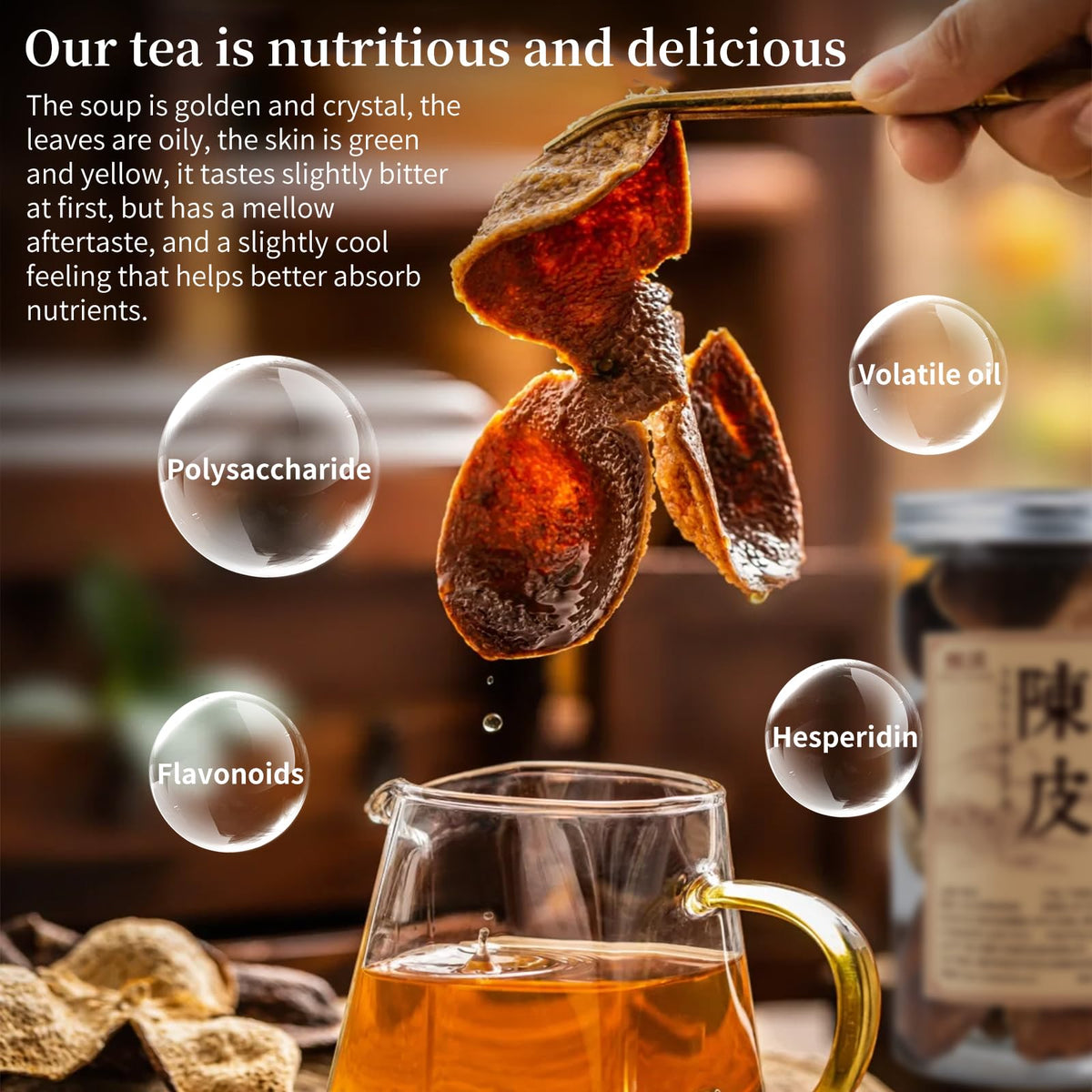 dried tangerine peel for digestion