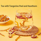 dried tangerine peel for green tea