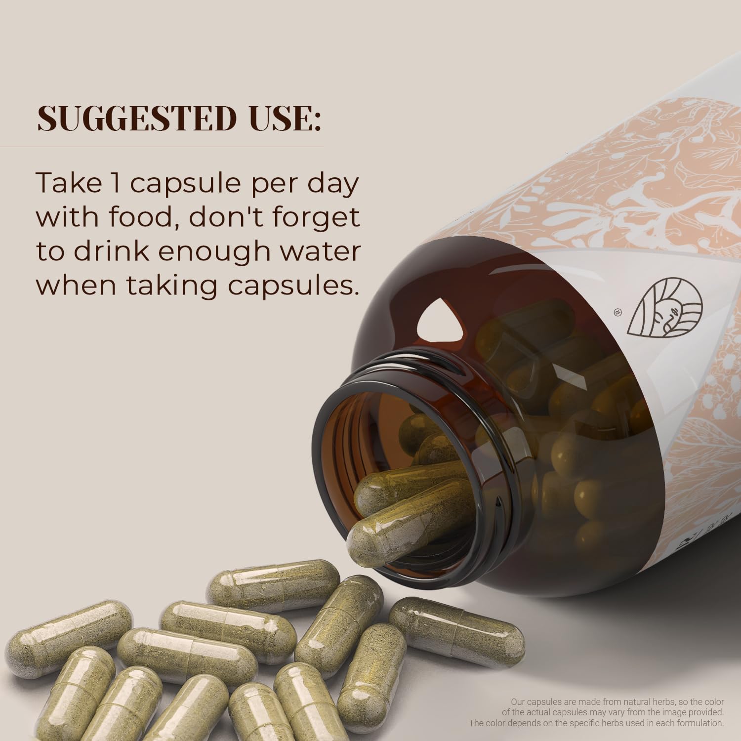 dried thyme leaf dietary capsules