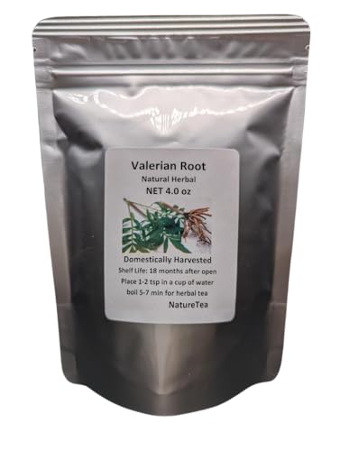 dried valerian herbal supplement