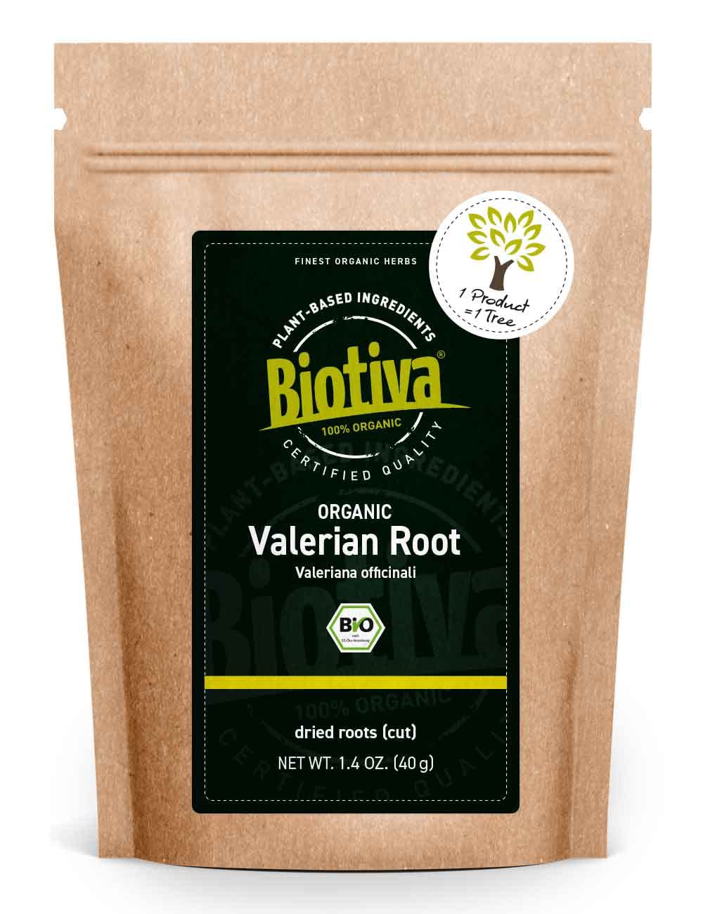 dried valerian herbal supplement