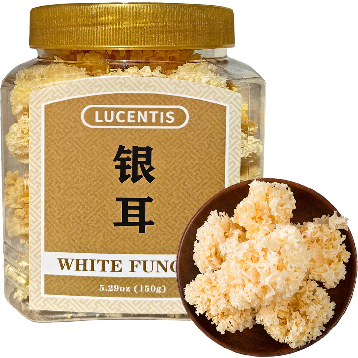 dried white fungus mushrooms