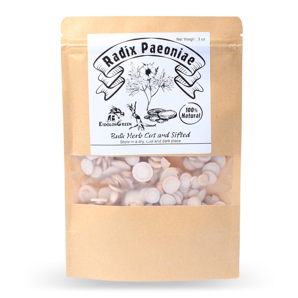 Dried White Peony Root for herbal tea