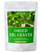 dried whole fig leaf tea
